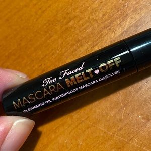 Too Faced | Makeup | Too Faced Mascara Melt Off Cleansing Oil | Poshmark
